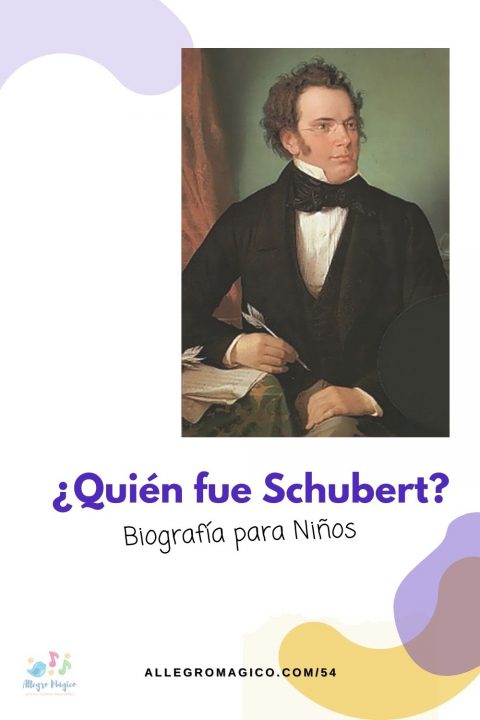 Schubert para Niños | ¿Quién fue Franz Schubert? Biografía corta.